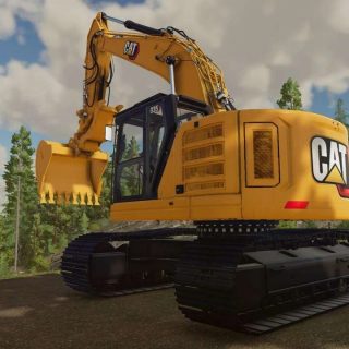 Caterpillar 335 Hydraulic Excavator v1.0.0.0 - FS25 / FS22 Mod