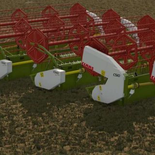 Claas C450-C660 Headers Pack v1.1.0.0 - FS25 / FS22 Mod