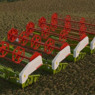 Claas C450-C660 Headers Pack v1.1.0.0 - FS25 / FS22 Mod