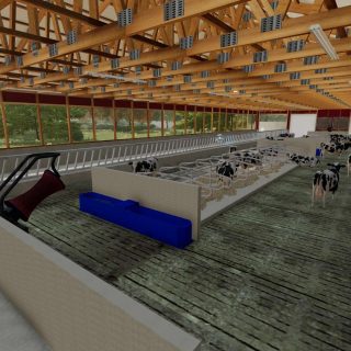 Cow Barn v1.0.0.0 - FS25 / FS22 Mod