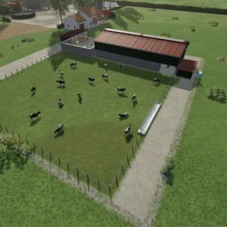 Cow Pasture v1.0.0.0 - FS25 / FS22 Mod