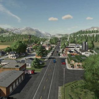 Evergreen Valley Map v1.0.0.0 - FS25 / FS22 Mod