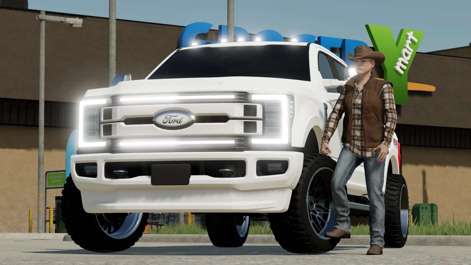 FORD F250 LIMITED v1.0.0.2 - FS25 / FS22 Mod