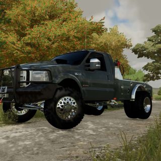Ford F550 Flatbed v1.0.0.0 - FS25 / FS22 Mod
