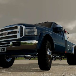 Ford F550 Flatbed v1.1.0.0 - FS25 / FS22 Mod