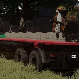 Kamaz Platform Long v1.0.0.0 - FS25 / FS22 Mod