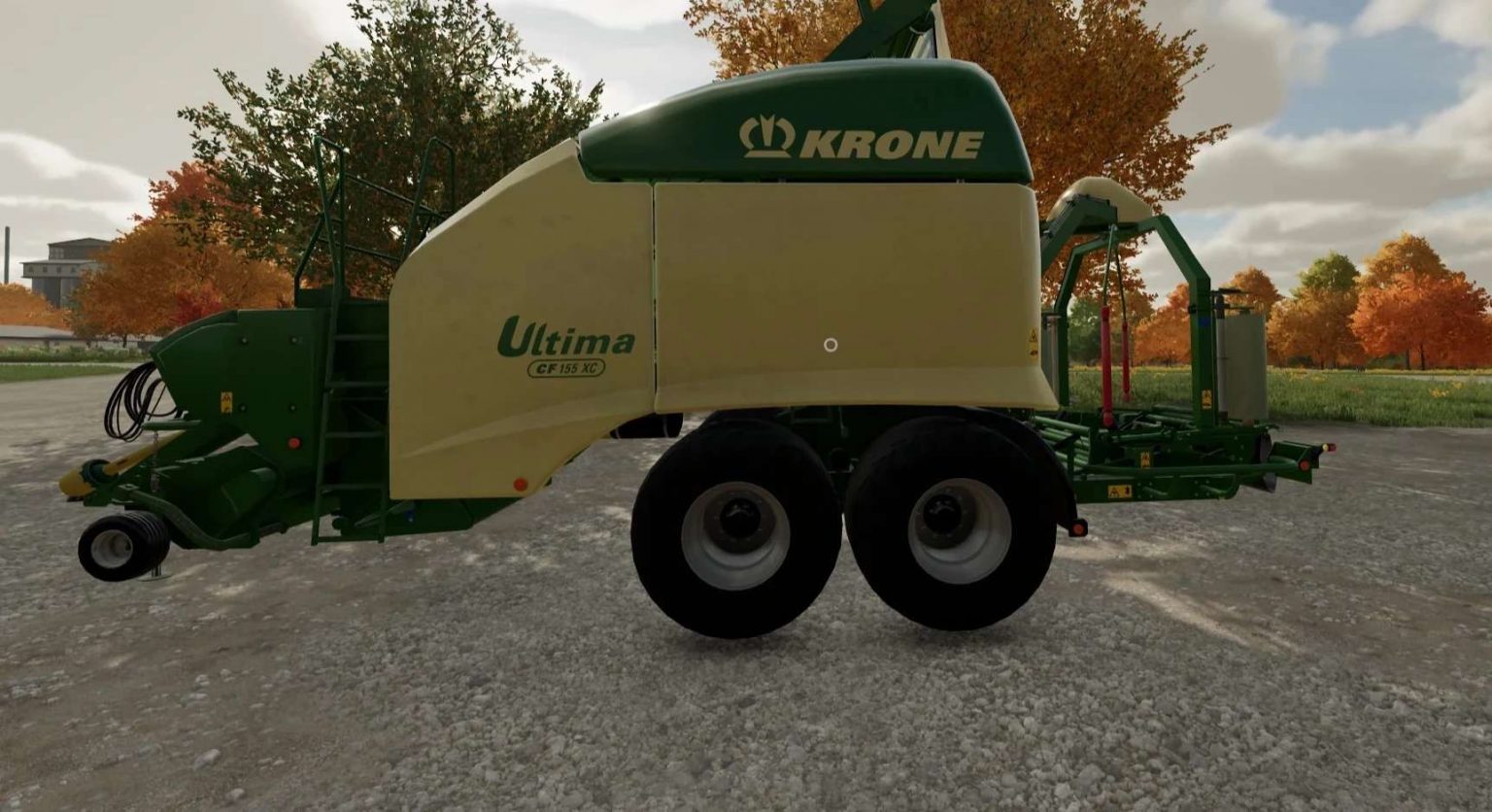 Krone Ultima CF 155 XC v2.0.0.0 - FS25 / FS22 Mod