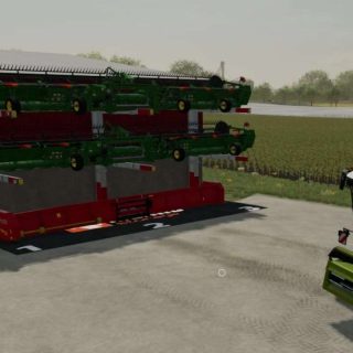 Lizard Hydra-Glide XL Header Storage System v1.0.0.1 - FS25 / FS22 Mod