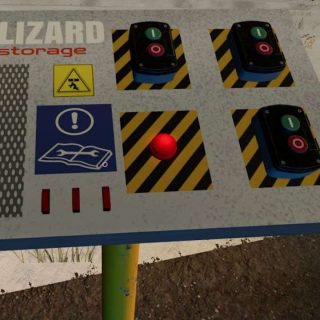 Lizard Hydra-Glide XL Header Storage System v1.0.0.1 - FS25 / FS22 Mod