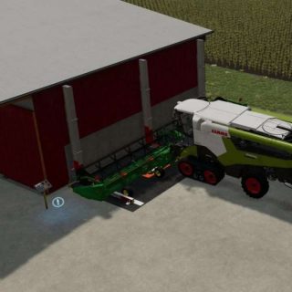 Lizard Hydra-Glide XL Header Storage System v1.0.0.0 - FS25 / FS22 Mod