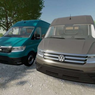 MAN & Volkswagen van pack v1.0.0.0 - FS25 / FS22 Mod