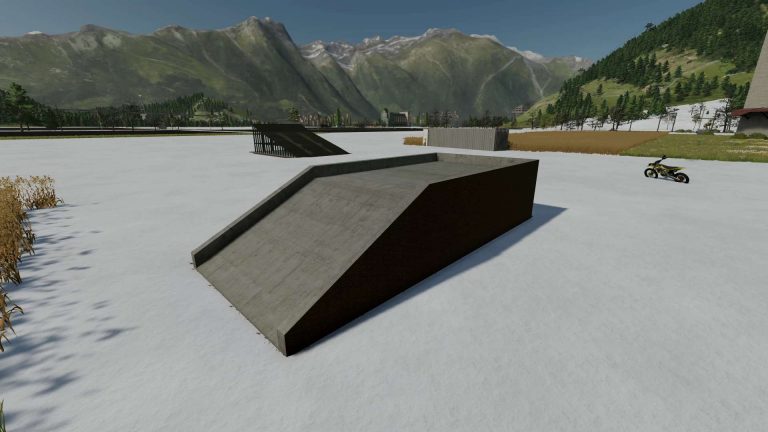 Placeable Ramp v1.2.0.0 - FS25 / FS22 Mod