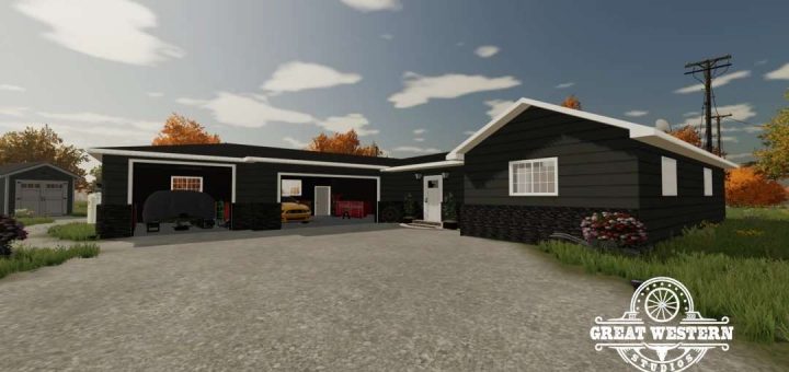 Ranch Style House Mods | FS22 Mods | Farming Simulator 22 Mods