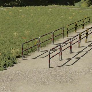 Road Barrier (Prefab) v1.0.0.0 - FS25 / FS22 Mod