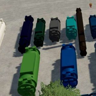 Steam Condenser Heavy Haul Loads v1.0.0.1 - FS25 / FS22 Mod