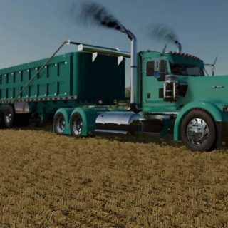 Summit End Dump Trailers V1.0.0.3 - FS25 / FS22 Mod