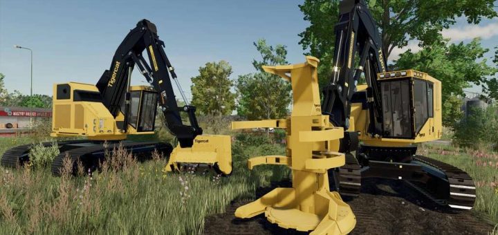 Farming Simulator 22 Forklifts, Excavators mods | FS22 Excavators