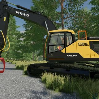 VOLVO EC300EL v1.0.0.0 - FS25 / FS22 Mod