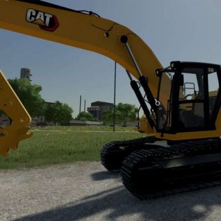 CAT 336 NextGen v1.2.0.0 - FS25 / FS22 Mod