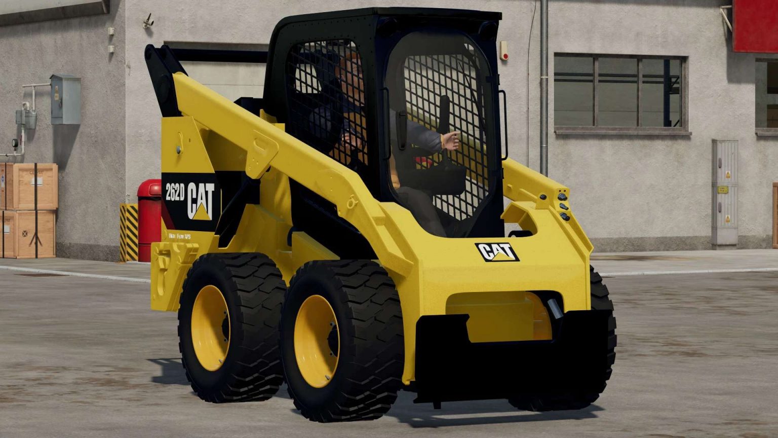 CAT 626D Skid Steer v1.0.0.0 - FS25 / FS22 Mod