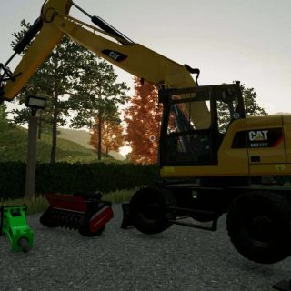 Caterpillar 322F v1.2.0.0 - FS25 / FS22 Mod