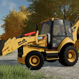 Caterpillar 420FIT Backhoe v1.0.0.0 - FS25 / FS22 Mod