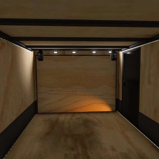 Enclosed Snowmobile Trailer CHS BETA - FS25 / FS22 Mod