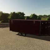 Enclosed Snowmobile Trailer CHS BETA - FS25 / FS22 Mod