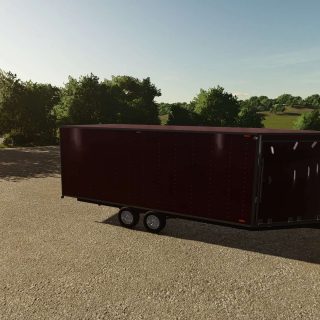 Enclosed Snowmobile Trailer CHS BETA - FS25 / FS22 Mod