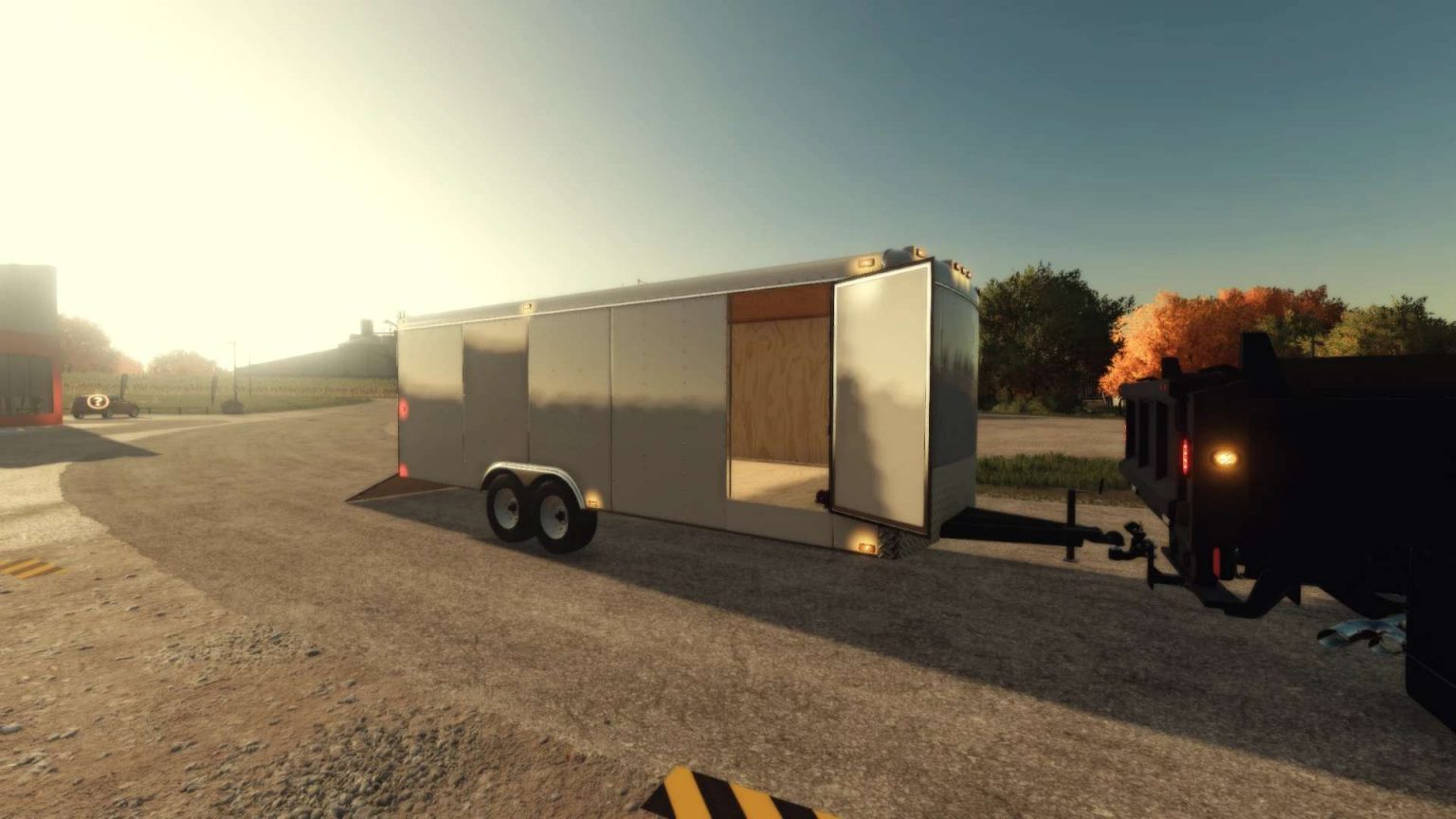 Enclosed Trailer Release v1.0.0.0 - FS25 / FS22 Mod