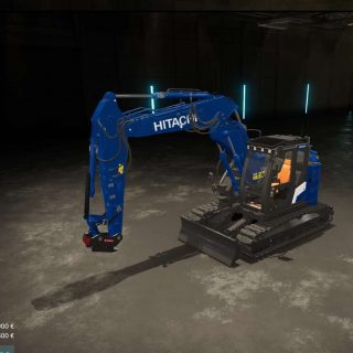 Hitachi zx135-7 VA v1.0.0.0 - FS25 / FS22 Mod