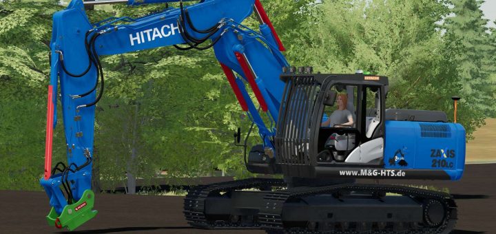 Farming Simulator 22 Forklifts, Excavators mods | FS22 Excavators