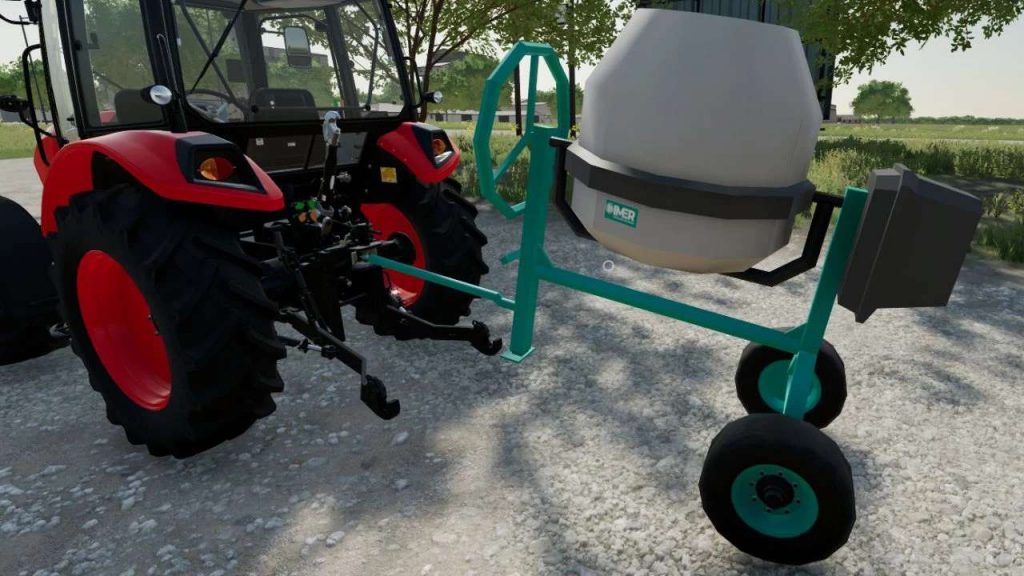 IMER concrete mixer v1.0.0.0 - FS25 / FS22 Mod