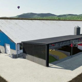 Lizard Cow Barns - Expandable Pastures Ready v1.0.0.0 - FS25 / FS22 Mod