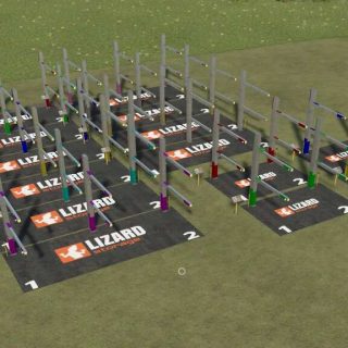 Lizard Hydra-Glide XL Header Storage System v1.0.0.0 - FS25 / FS22 Mod