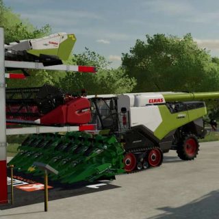 Lizard Hydra-Glide XL Header Storage System v1.0.0.0 - FS25 / FS22 Mod