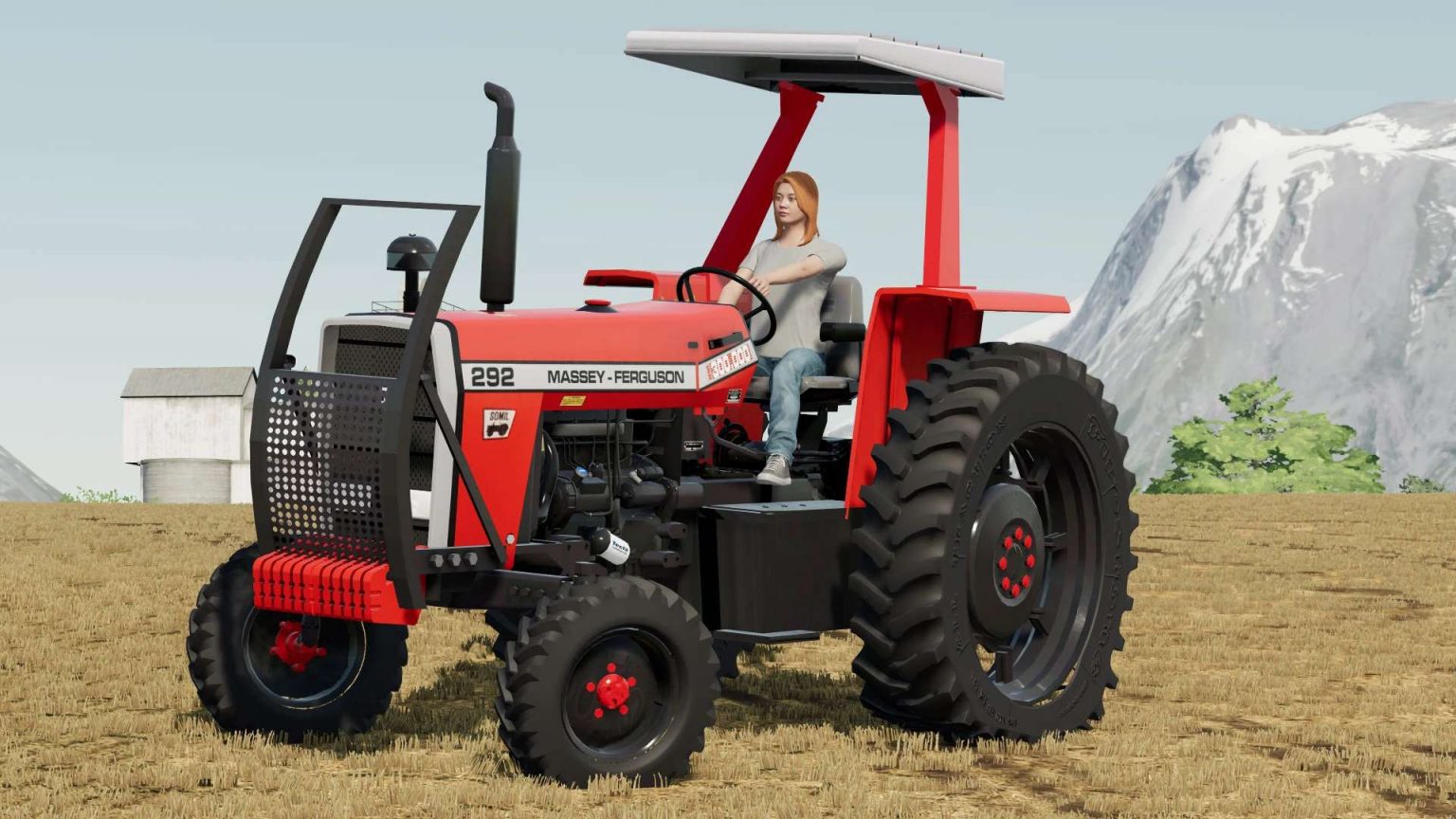 Massey Ferguson 290/292 v1.0.0.0 - FS25 / FS22 Mod