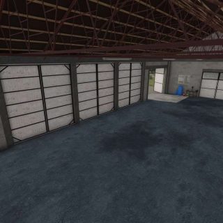 Modern Garage With Workshop v1.0.0.0 - FS25 / FS22 Mod