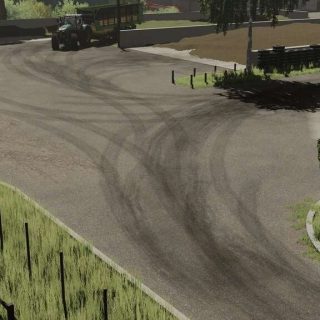 Placeable Tire Tracks v1.0.0.0 - FS25 / FS22 Mod