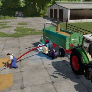 Pneumatic grain conveyor v1.0.0.0 - FS25 / FS22 Mod