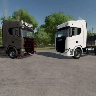 Scania S Swap Body Pack v1.0.2.0 - FS25 / FS22 Mod