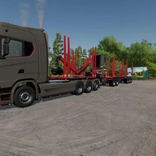 Scania S Swap Body Pack v1.0.0.0 - FS25 / FS22 Mod