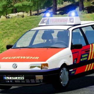 Volkswagen Passat B3 First Responder v1.0.0.0 - FS25 / FS22 Mod