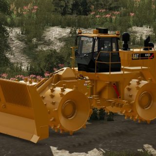 Caterpillar 836K Landfill Compactor v1.1.0.3 - FS25 / FS22 Mod