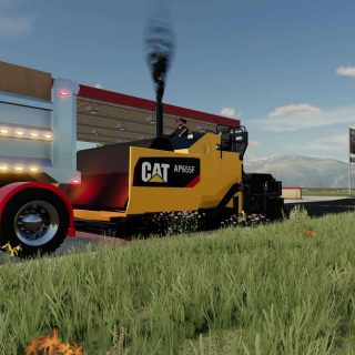 Caterpillar AP655F v1.0.1.0 - FS25 / FS22 Mod