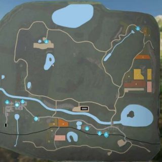 Dredge Creek Alaska Map v1.0.0.1 - FS25 / FS22 Mod