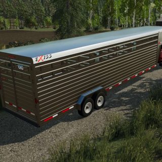 Exiss Cattle Trailer STK 26 v1.0.0.1 - FS25 / FS22 Mod