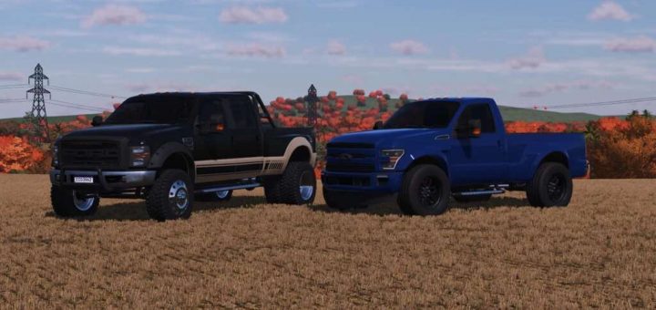 Ford F350 Mods | FS22 Mods | Farming Simulator 22 Mods
