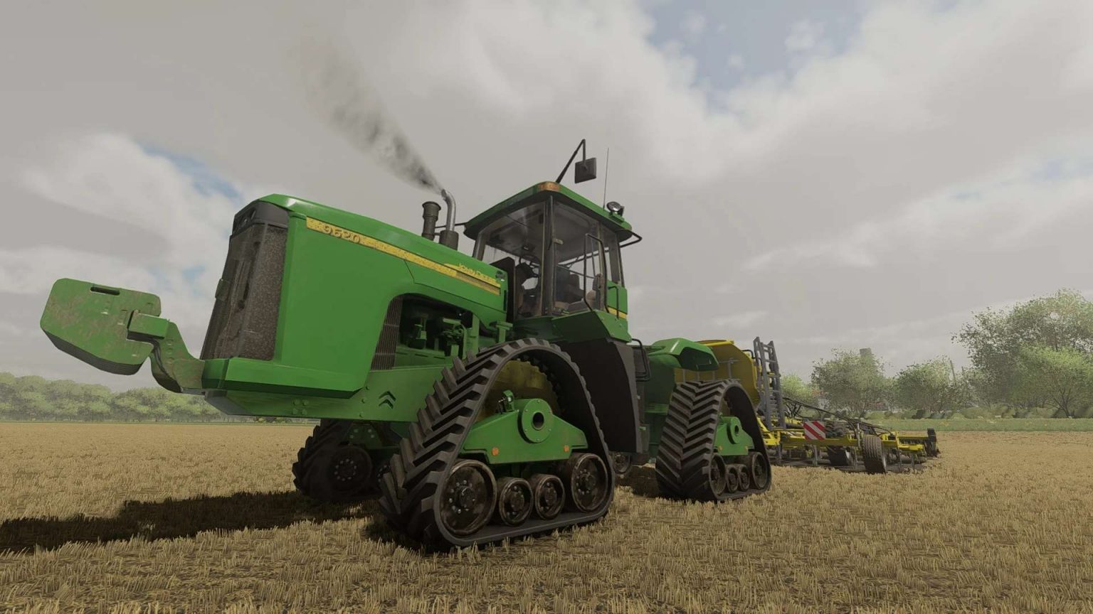 John Deere 9020 with Camso Tracks v3.0.0.0 - FS25 / FS22 Mod