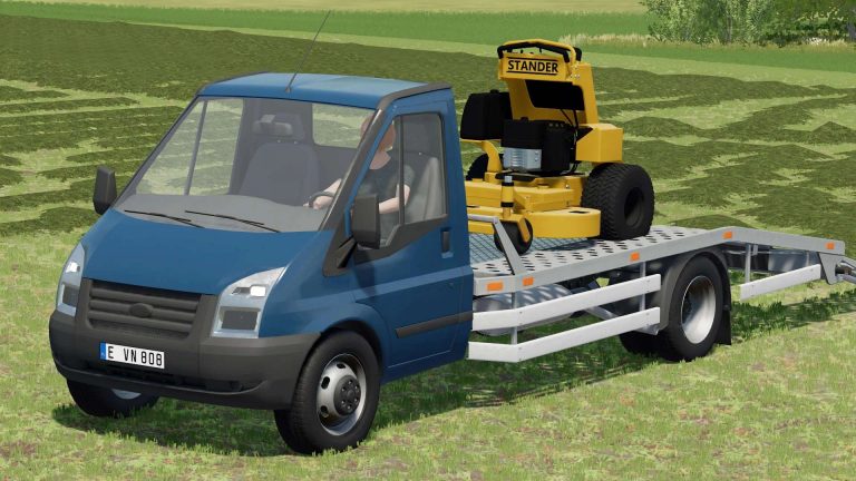 Lizard Rumbler Tow Car & Tow Trailers v1.0.0.0 - FS25 / FS22 Mod